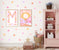 Pip+Phee Personalised Daisy Name Art Print - Bright – pipandphee.au