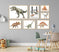 Pip+Phee Jurassic Dinosaur Name Art Print – pipandphee.au